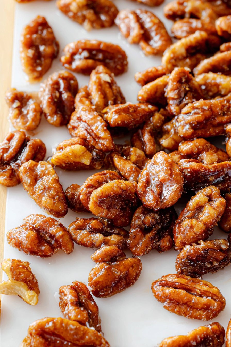 5 Minute Glazed Nuts Recipe - Quick & Easy Homemade Treat - Tasty Home ...