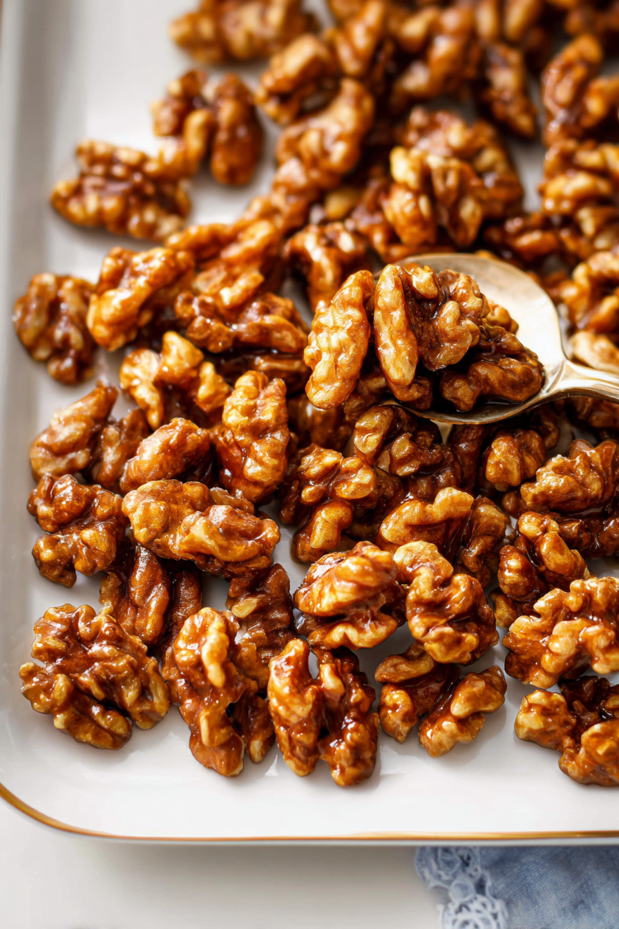 5-Minute Candied Walnuts Recipe - Easy & Delicious! - Tasty Home Cooks