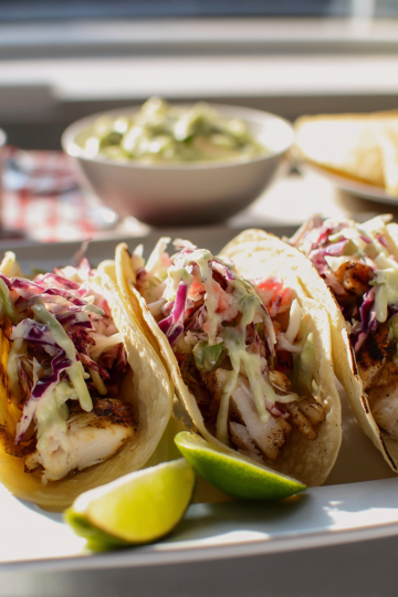 Easy Smoked Fish Tacos Recipe - 25 Minutes - Tasty Home Cooks