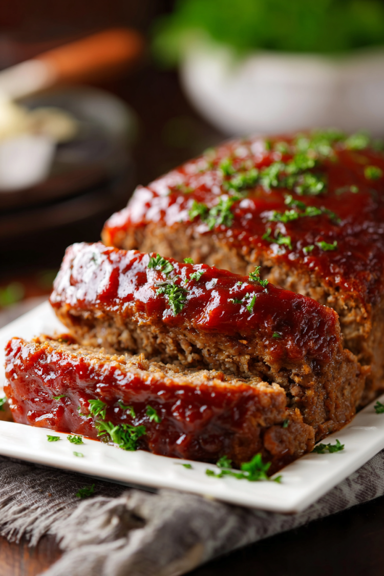 Classic Meatloaf Recipe with Glaze - Easy & Moist - Tasty Home Cooks