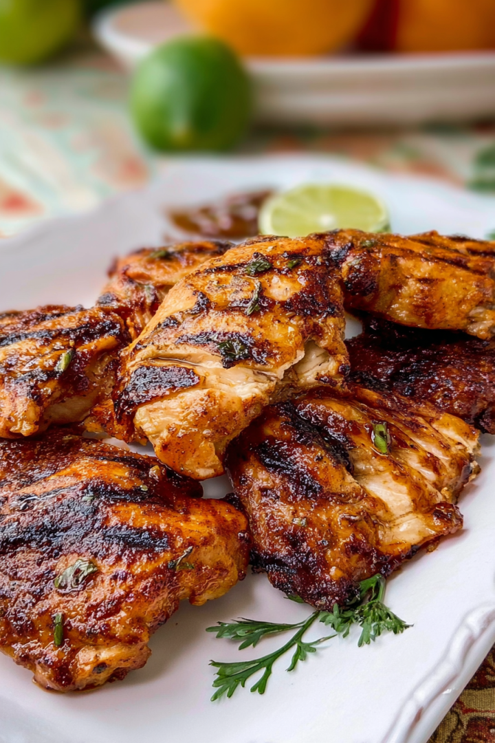 Easy Pollo Asado Recipe | Chipotle Copycat Grilled Chicken - Tasty Home ...