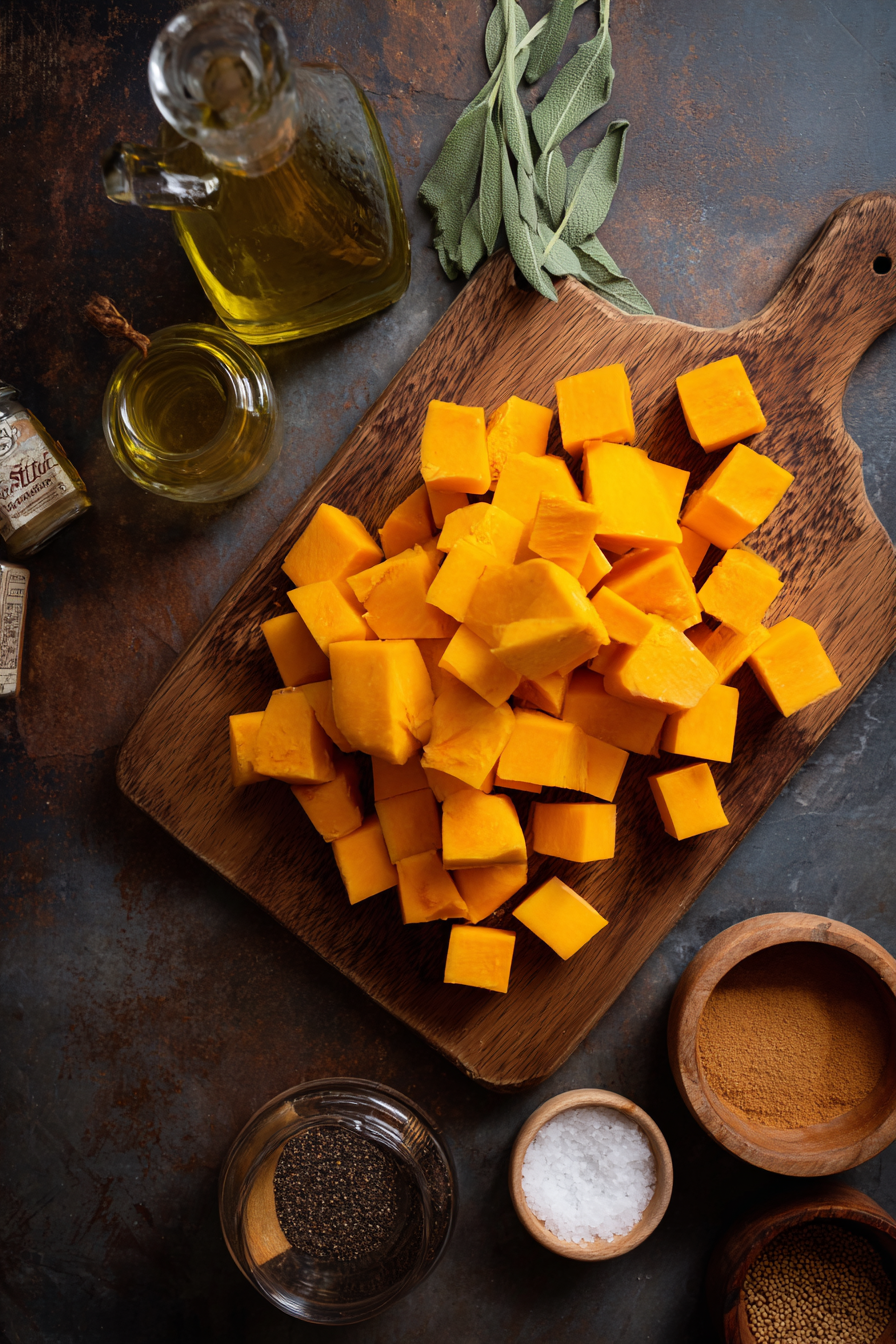 Easy Roasted Butternut Squash Recipe (Sweet & Spicy) - Tasty Home Cooks