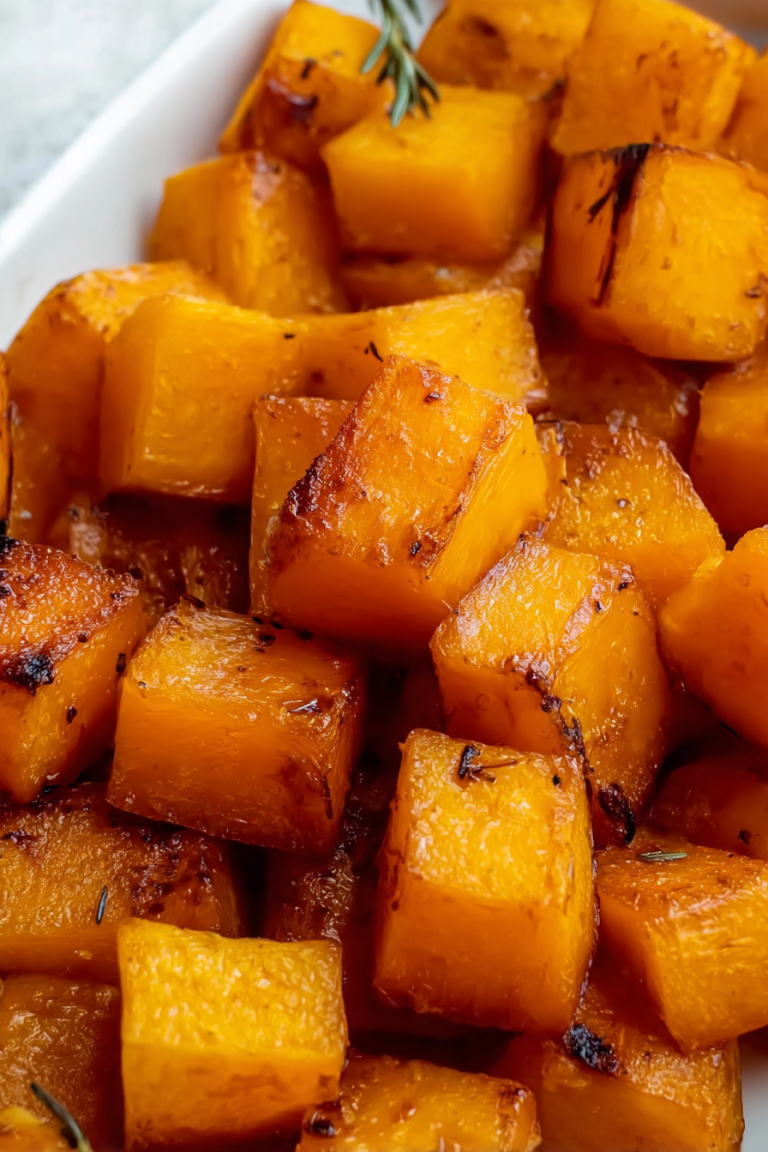 Easy Roasted Butternut Squash Recipe (Sweet & Spicy) - Tasty Home Cooks