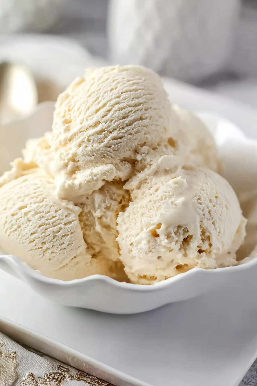 Salted Malted Vanilla Ice Cream (No-Churn Recipe) - Tasty Home Cooks
