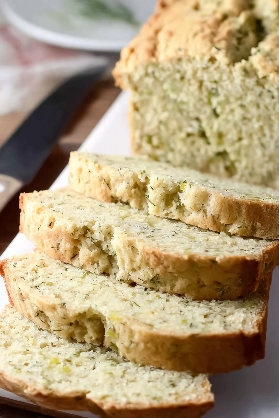 Easy Dill Pickle Bread Recipe (No Yeast Required!) - Tasty Home Cooks