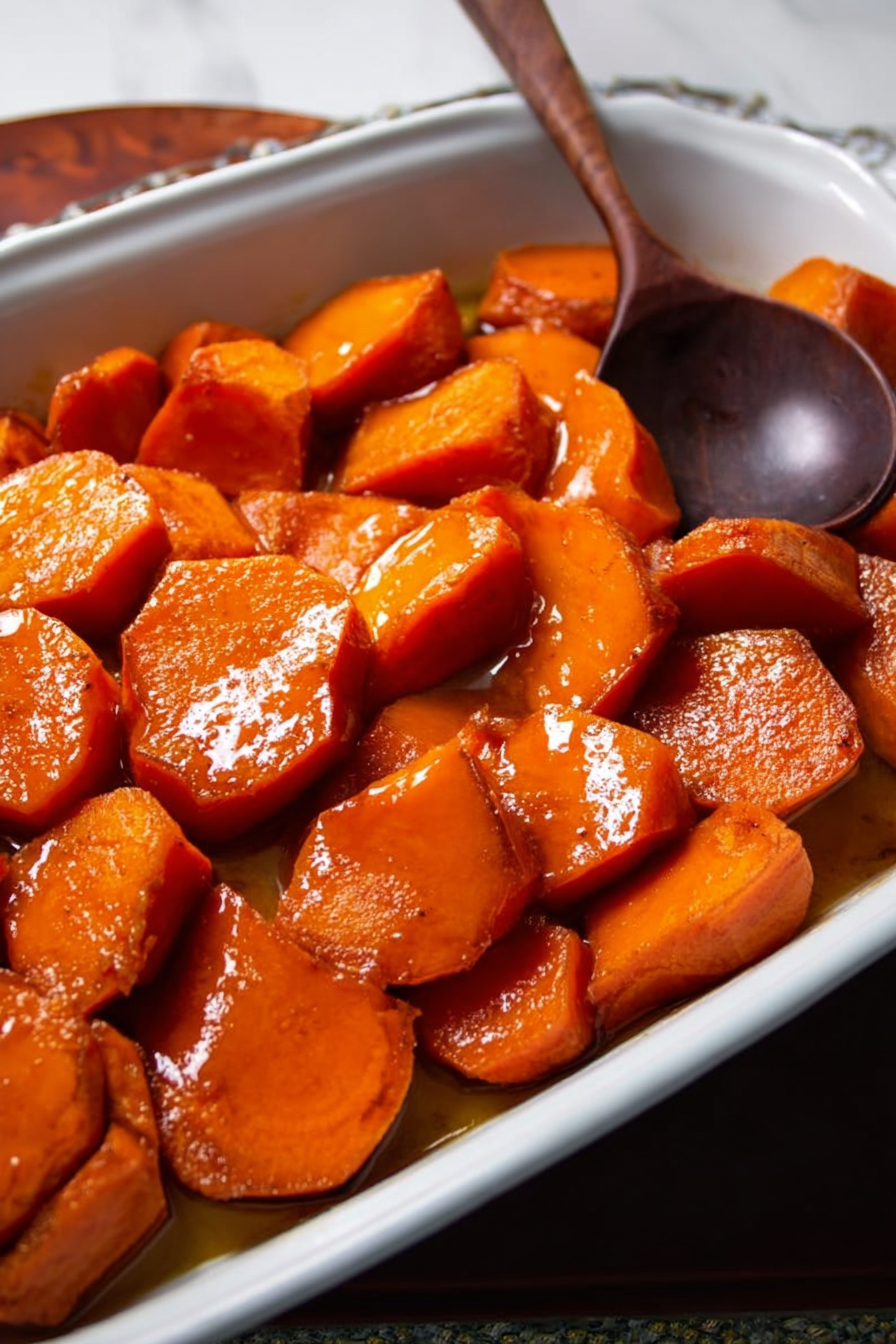 Candied Yams Recipe – Easy, Glossy & Holiday-Perfect - Tasty Home Cooks