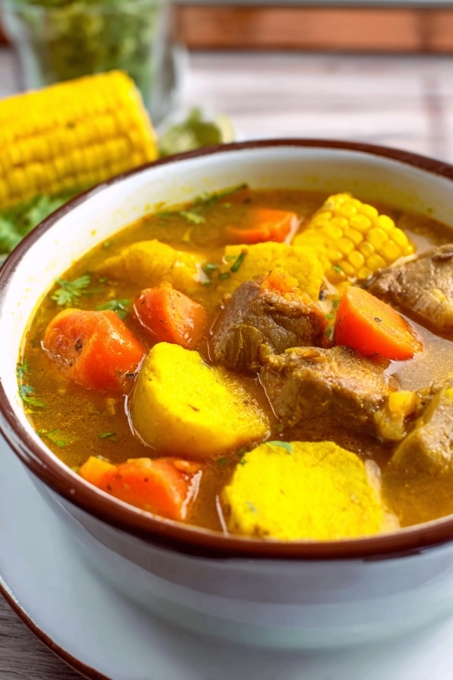 Authentic Puerto Rican Sancocho Recipe | Hearty Beef Stew - Tasty Home ...