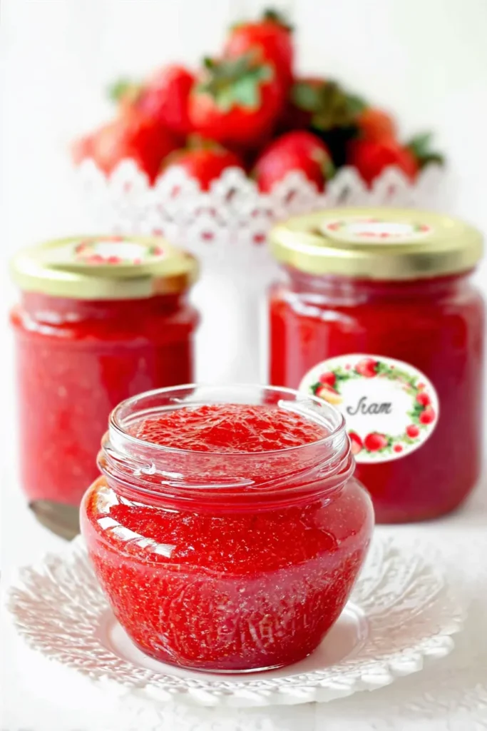 Best Strawberry Freezer Jam Recipe (Easy & No-Fail) - Tasty Home Cooks